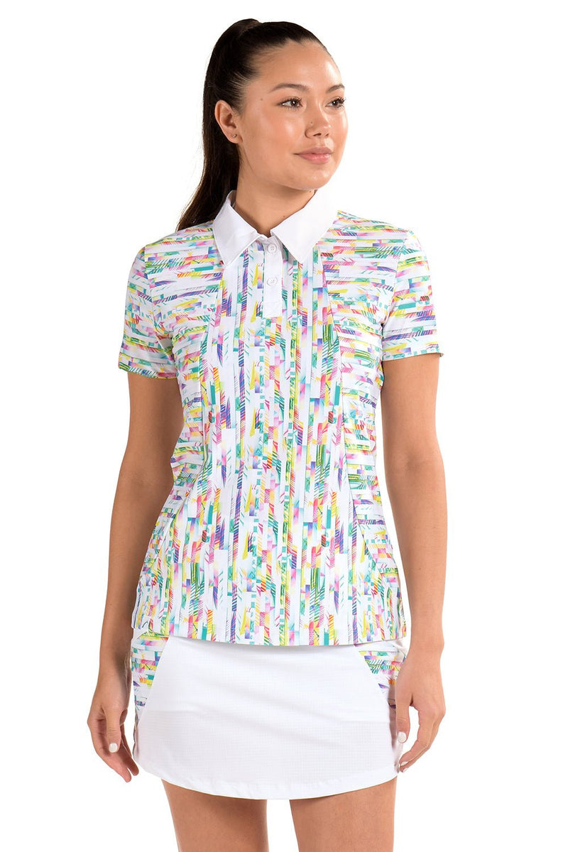 Meredith Print Top - FINAL SALE | Women's Golf | SwingDish